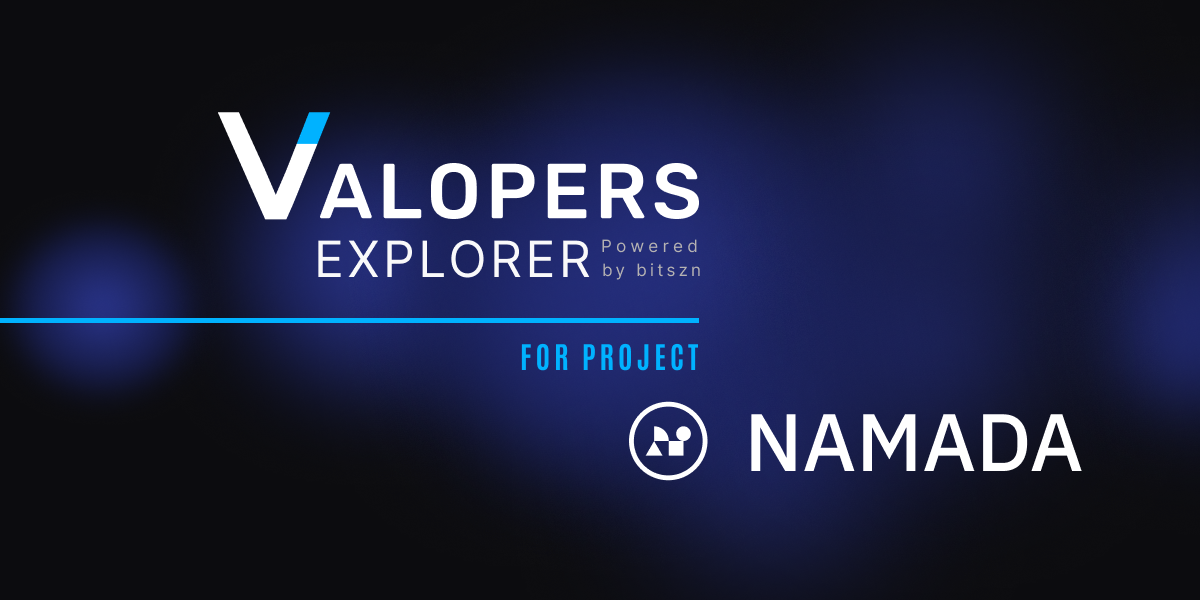 Governance Overview - Namada (NAM) Mainnet Explorer